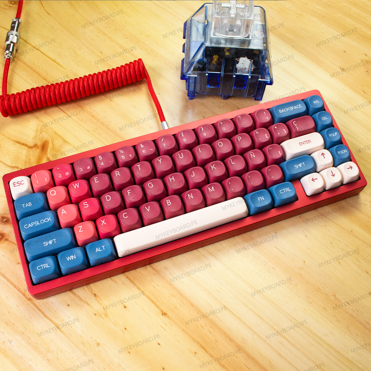 WEIKAV Lucky65 V2 Red Bean – MyKeyboard