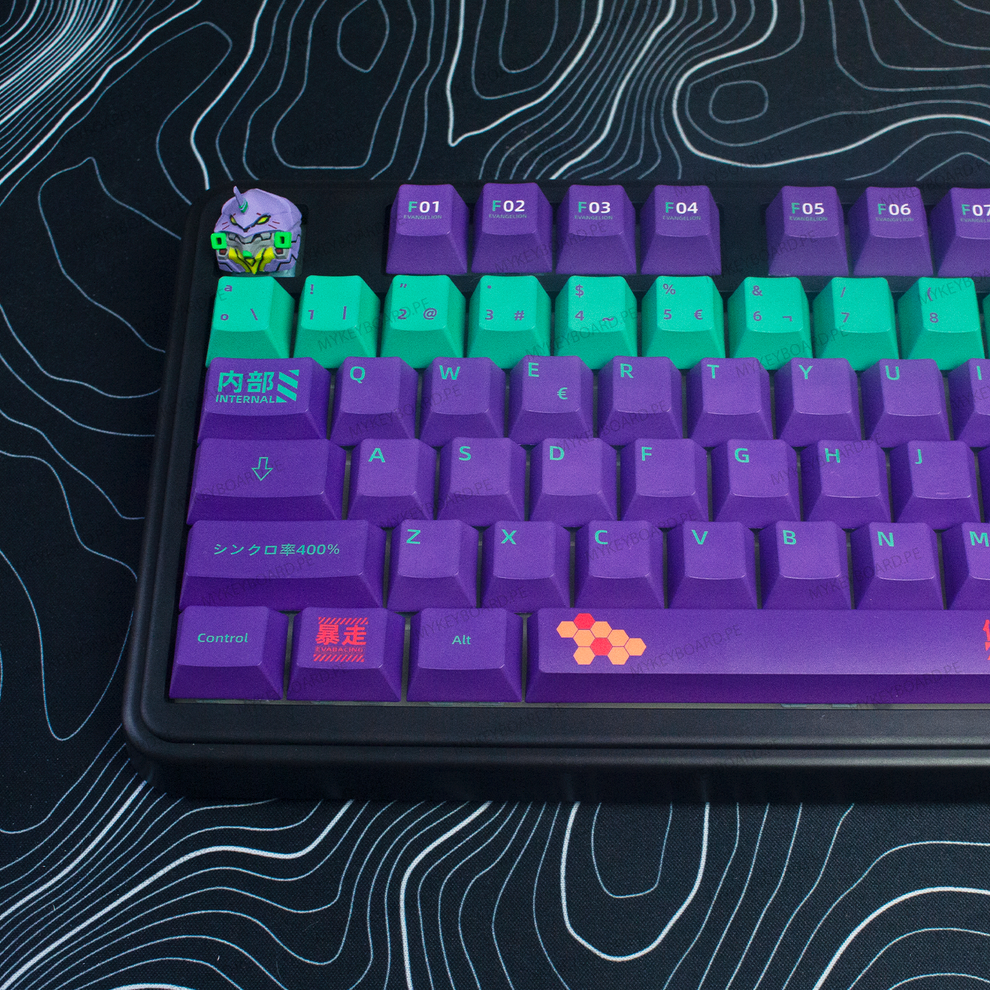 EPOMAKER TH99 Custom Evangelion EVA-01 – MyKeyboard